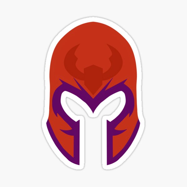 "UMVC3 Magneto helmet" Sticker for Sale by GameGeekzDesign | Redbubble