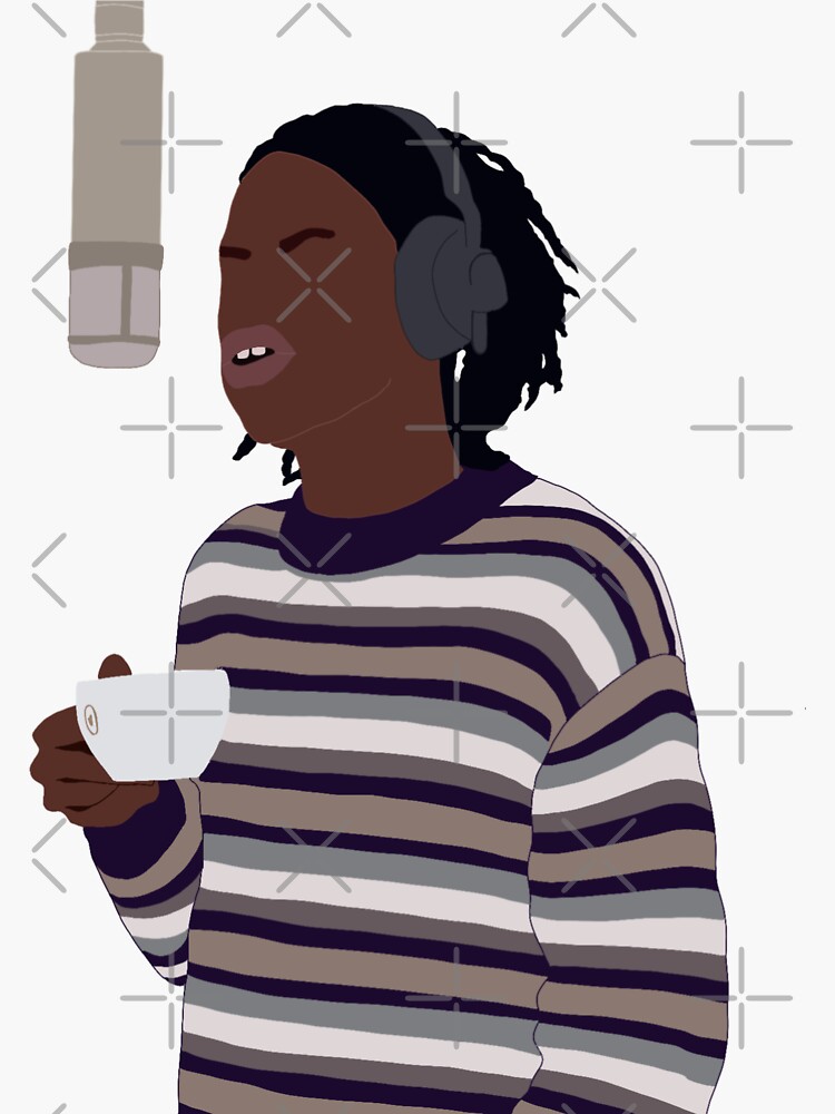 "daniel caesar - COLORS " Sticker for Sale by meeemsie | Redbubble