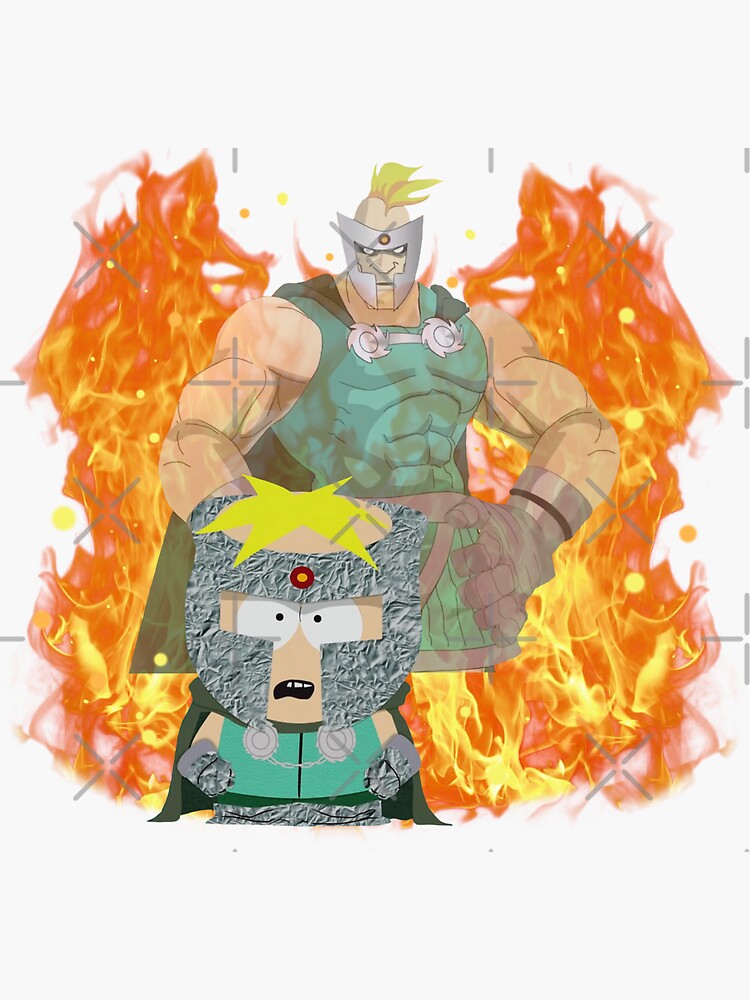 "South Park - Butters as Professor Chaos" Sticker for Sale by ...