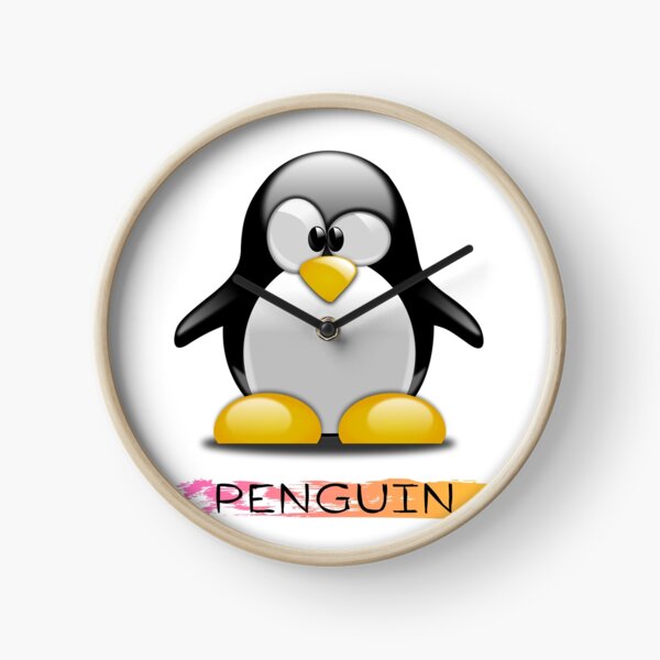 Penguin Clocks | Redbubble