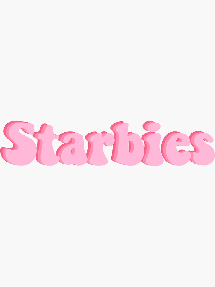 "Starbies" Sticker for Sale by happyk8e | Redbubble