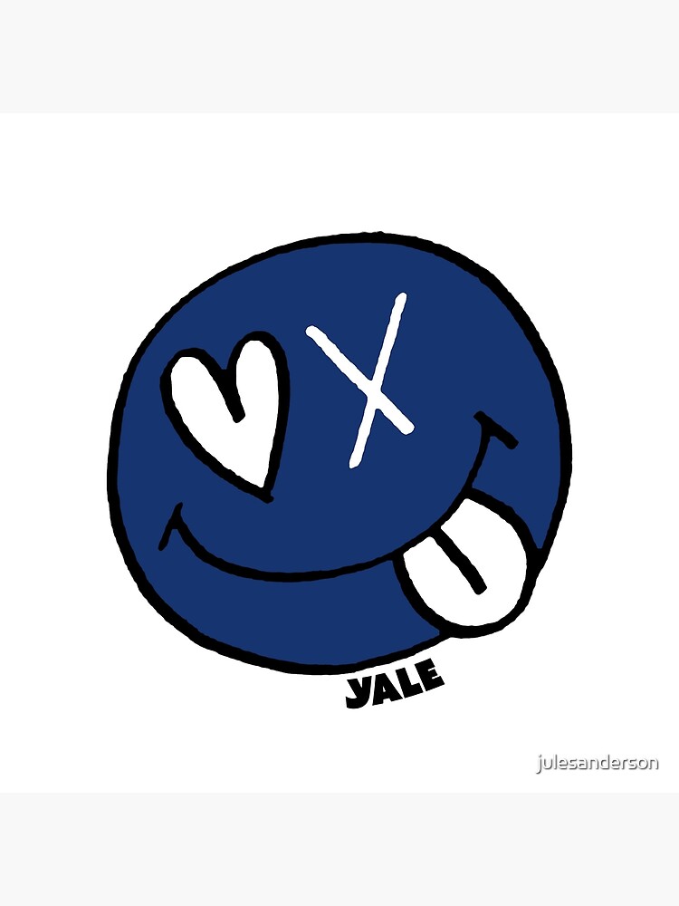 "Yale Smiley Face" Art Print for Sale by julesanderson | Redbubble