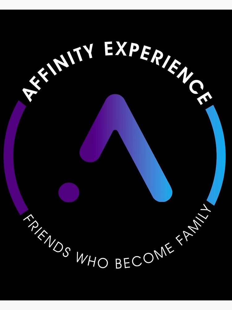 "Affinity Experience " Sticker by AffinityExp | Redbubble