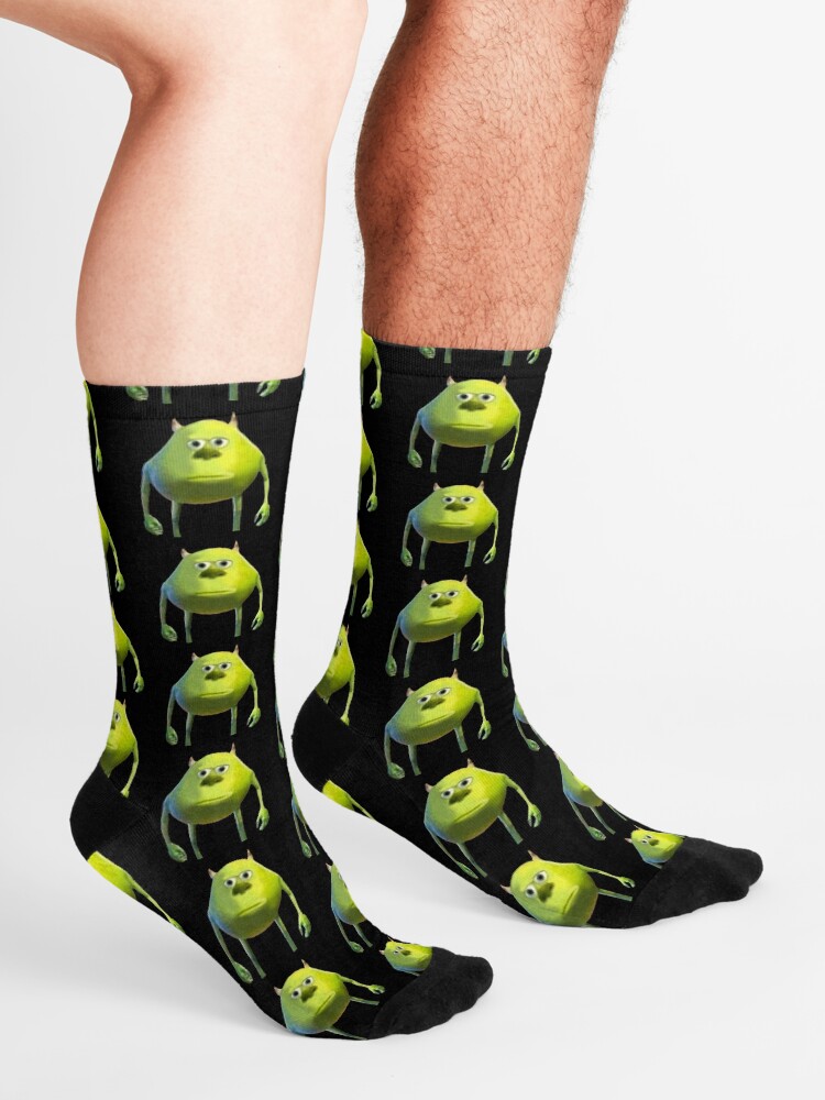 "Mike Wazowski meme" Socks by Jessicasev | Redbubble