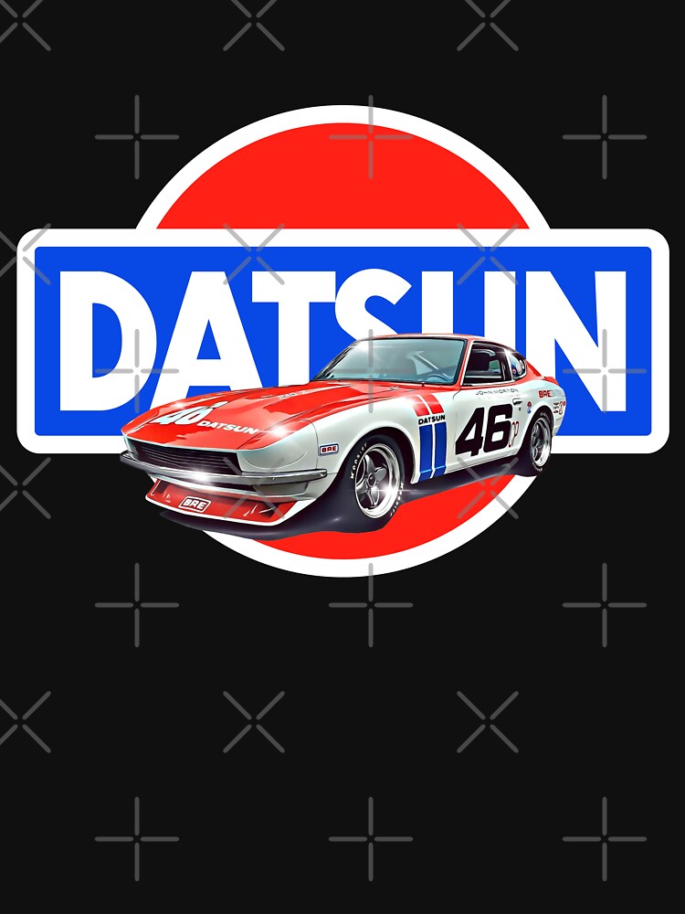 "Datsun 240Z BRE" T-shirt for Sale by FlatSixGraphics | Redbubble ...