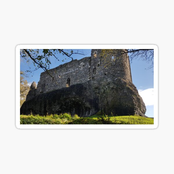 "Dunstaffnage castle Dunbeg Oban Scotland (1)" Sticker by Shamshy ...