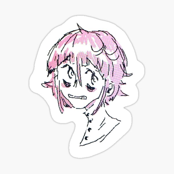 "wish i was swag crona" Sticker by mizo-zou | Redbubble