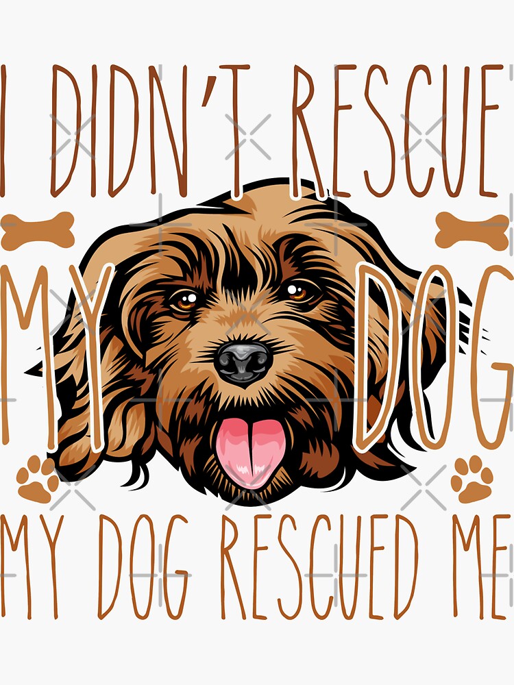 "i didn't rescue my dog my dog rescued me, Gift idea for Cockapoo owner ...