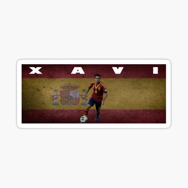 Xavi Hernandez Stickers | Redbubble