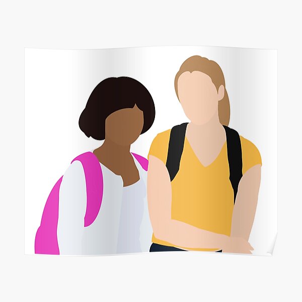 "Anna and Maya in PEN15" Poster by aliciaflorrick | Redbubble