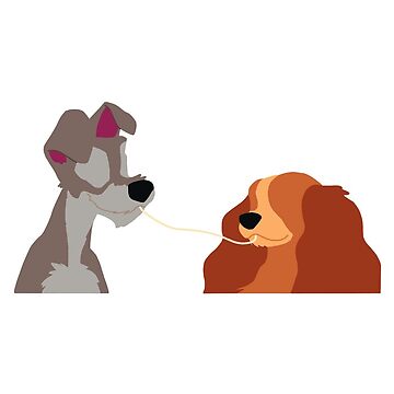 "Lady and the Tramp" Art Board Print for Sale by Emma Trowbridge ...