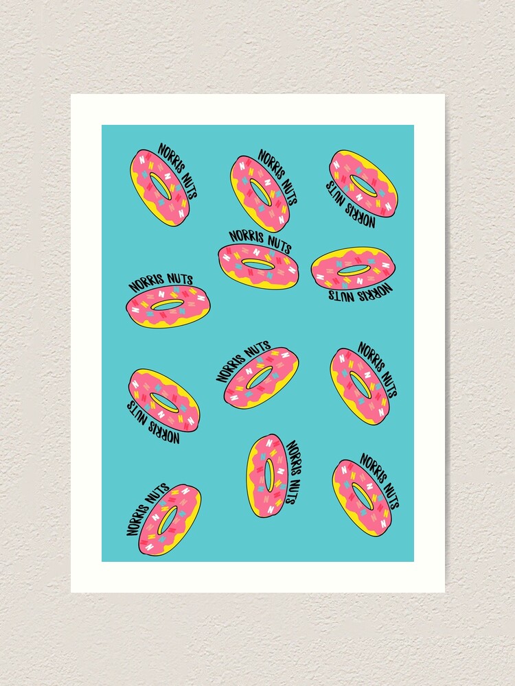 " Norris Nuts Legends - Catch Me Knuckles-Donuts" Art Print by hafid0 ...