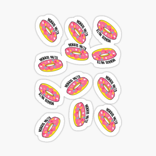" Norris Nuts Legends - Catch Me Knuckles-Donuts" Sticker for Sale by ...