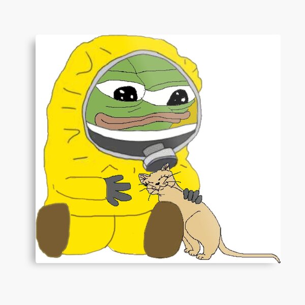 Pepe The Frog Metal Prints | Redbubble