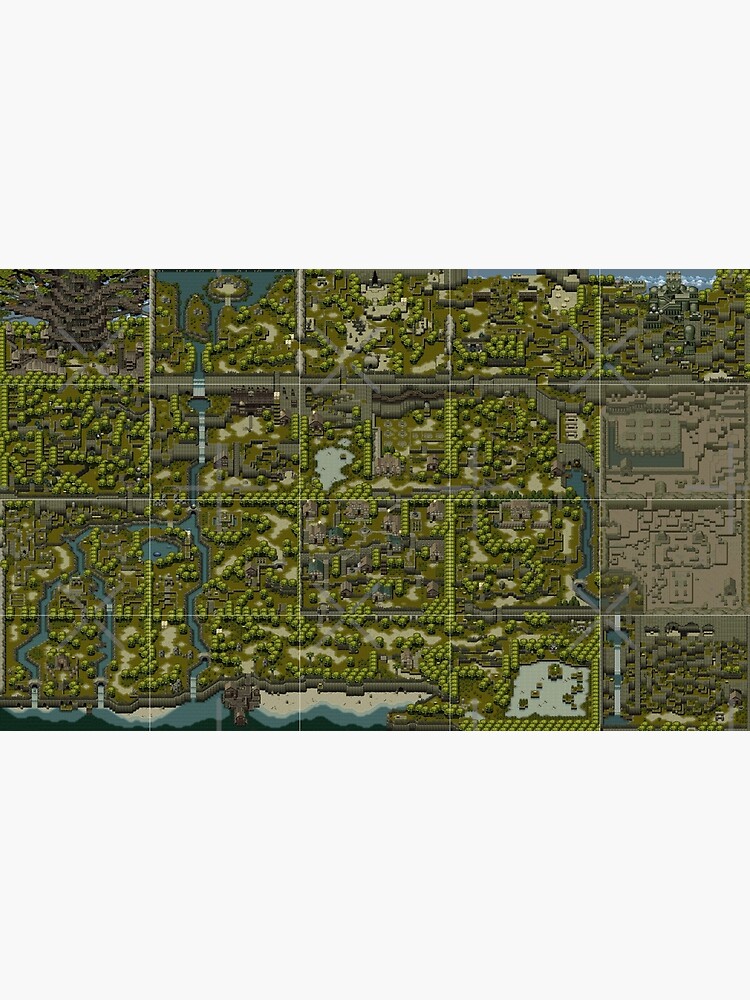 "Alundra Map" Photographic Print for Sale by Javisaur | Redbubble