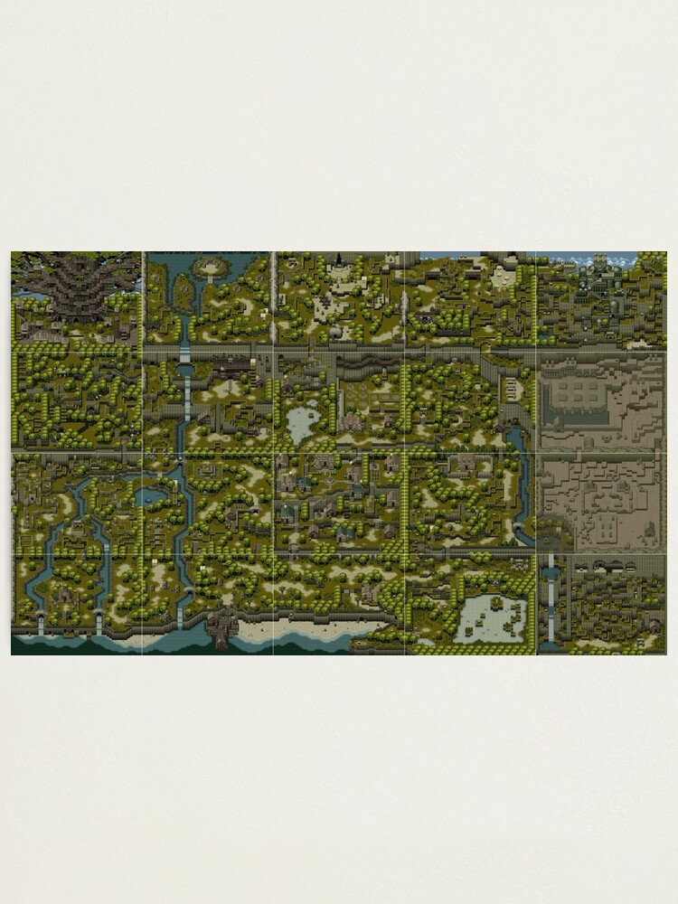 "Alundra Map" Photographic Print by Javisaur | Redbubble