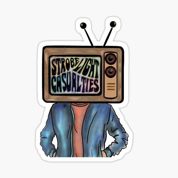"Tele" Sticker for Sale by strobelightcs | Redbubble