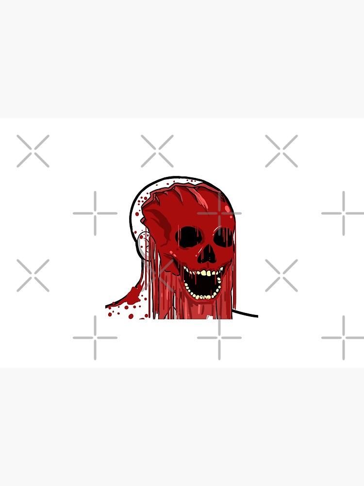 "Bleeding Wojak Meme" Mask by CadeLand | Redbubble