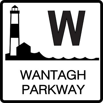 "Wantagh Parkway" Sticker for Sale by banaitat | Redbubble