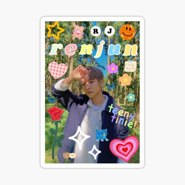 "Nct Renjun cute Nct Dream" Sticker for Sale by raxsa | Redbubble