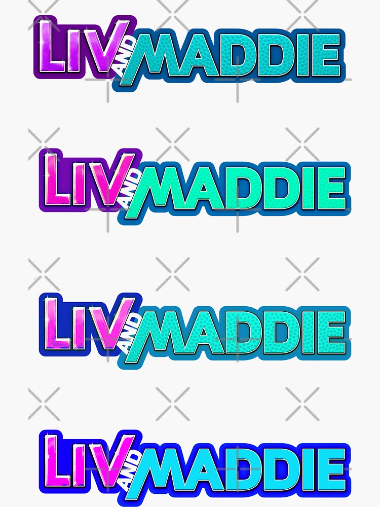 "Liv And Maddie sticker pack" Sticker for Sale by FersArts | Redbubble