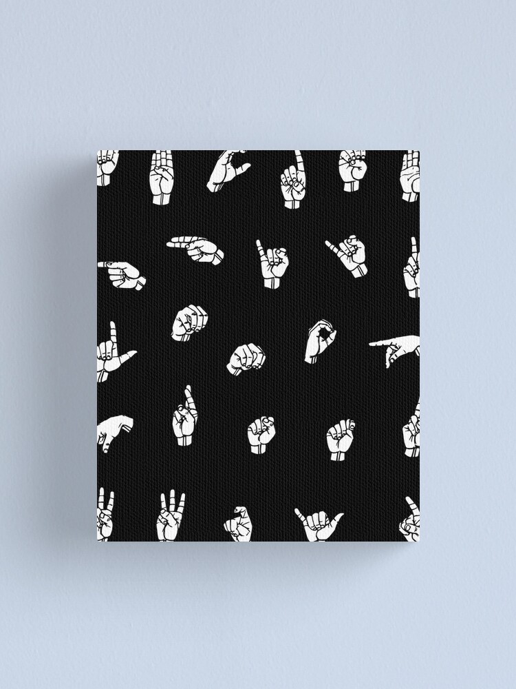 "ASL Stickers | ABCs Individual ASL Alphabet Letters Sign Language ...