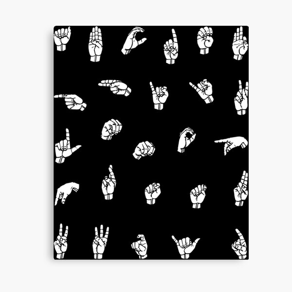 "ASL Stickers | ABCs Individual ASL Alphabet Letters Sign Language ...