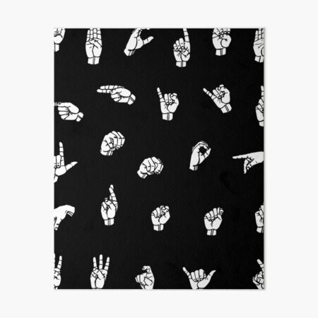 "ASL Stickers | ABCs Individual ASL Alphabet Letters Sign Language ...