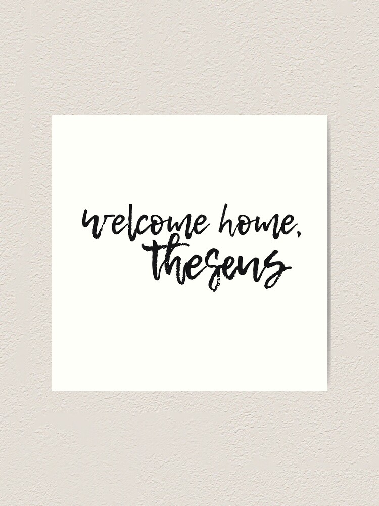 "Welcome Home Theseus (Dream SMP)" Art Print by artsydoodles | Redbubble