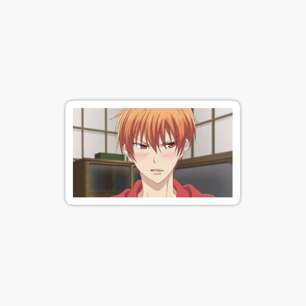 "Kyo Fruits Basket" Sticker by imanologie | Redbubble