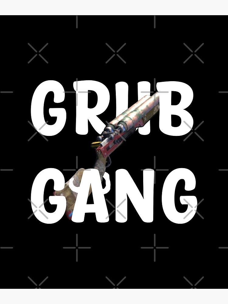 "Rust Grub double barrel shotgun gang funny " Poster by Th3shooter ...