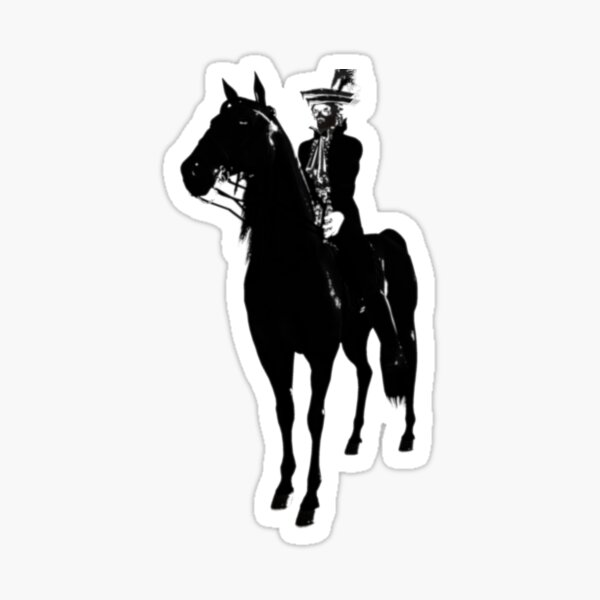 "the highwayman" Sticker for Sale by ViviennePoet | Redbubble