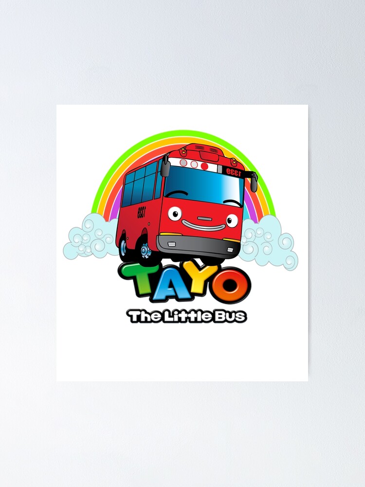 "Gani The Little Bus" Poster for Sale by dannrySaputra | Redbubble