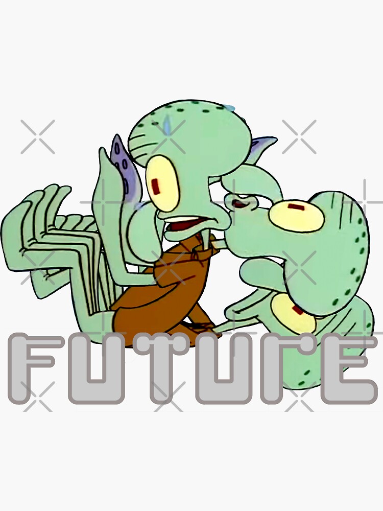 Pegatina «Tentáculos de Calamardo - Future Spongebob Squarepants» de ...