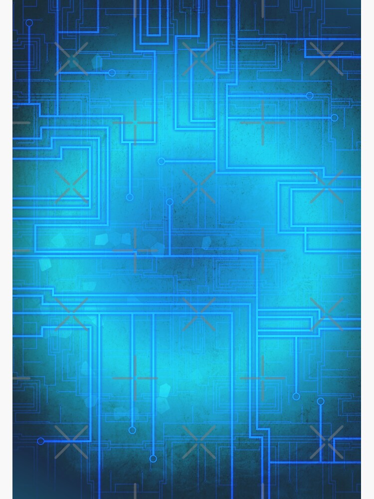 "Techo Style Texture" Sticker by Landrah | Redbubble