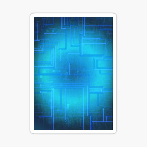 "Techo Style Texture" Sticker by Landrah | Redbubble