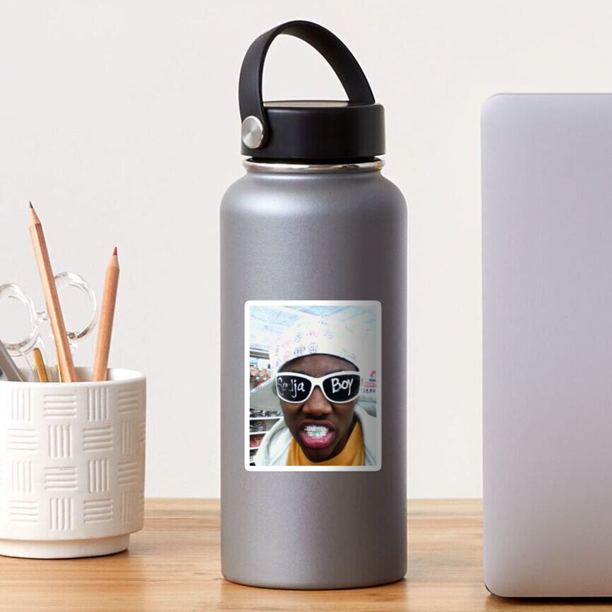 "Soulja Boy Low res" Sticker by yuhhbruhh | Redbubble