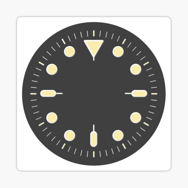 "SKX 007 Inspried Watch Dial" Sticker for Sale by DistantOverture ...
