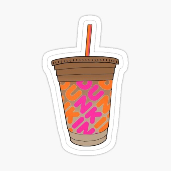 "Dunkin'" Sticker by Colleencar | Redbubble