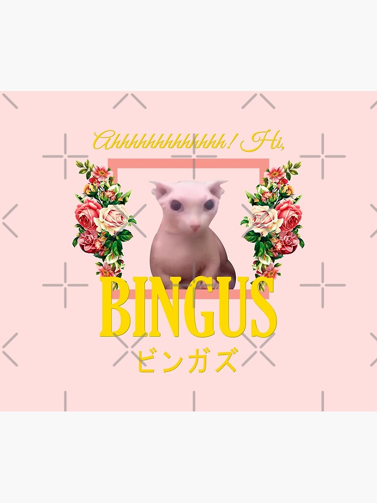 "Bingus Floral on Pink" Tapestry for Sale by Rzera- | Redbubble