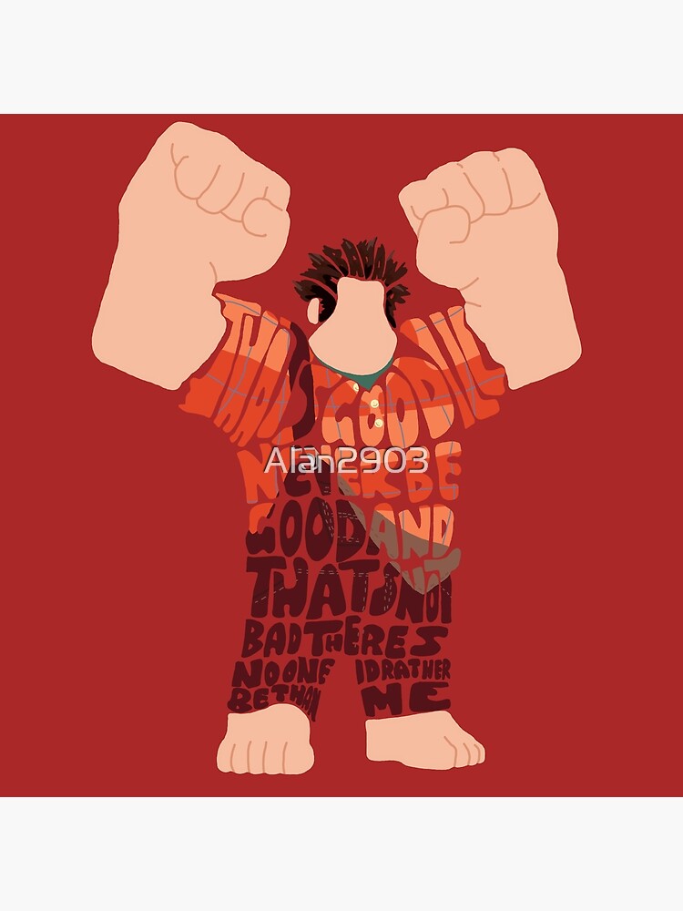 "Wreck it Ralph" Framed Art Print for Sale by Alan2903 | Redbubble