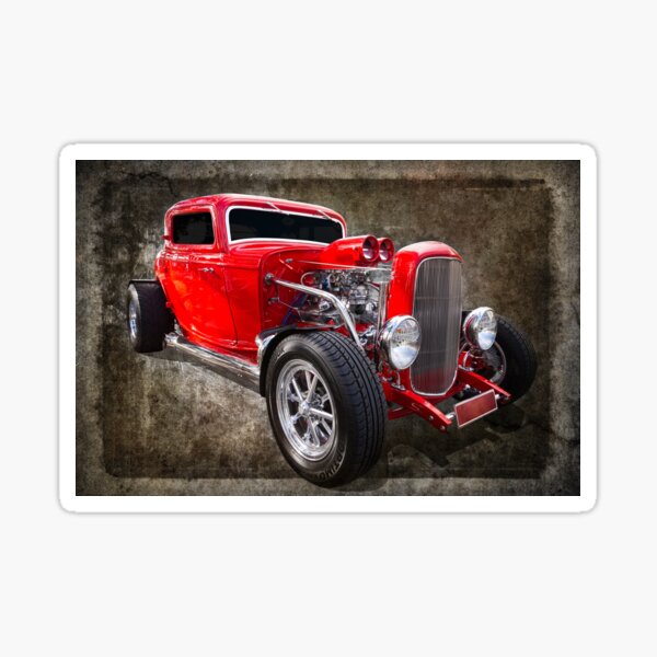 "32 Coupe" Sticker for Sale by cars | Redbubble