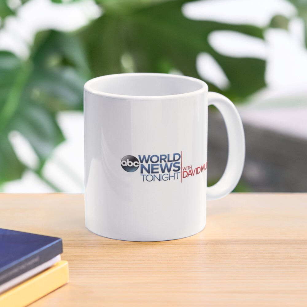 "abc news david muir" Coffee Mug for Sale by unejupe | Redbubble