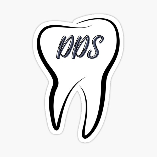 "DDS Tooth Logo" Sticker for Sale by CulturalMesh | Redbubble
