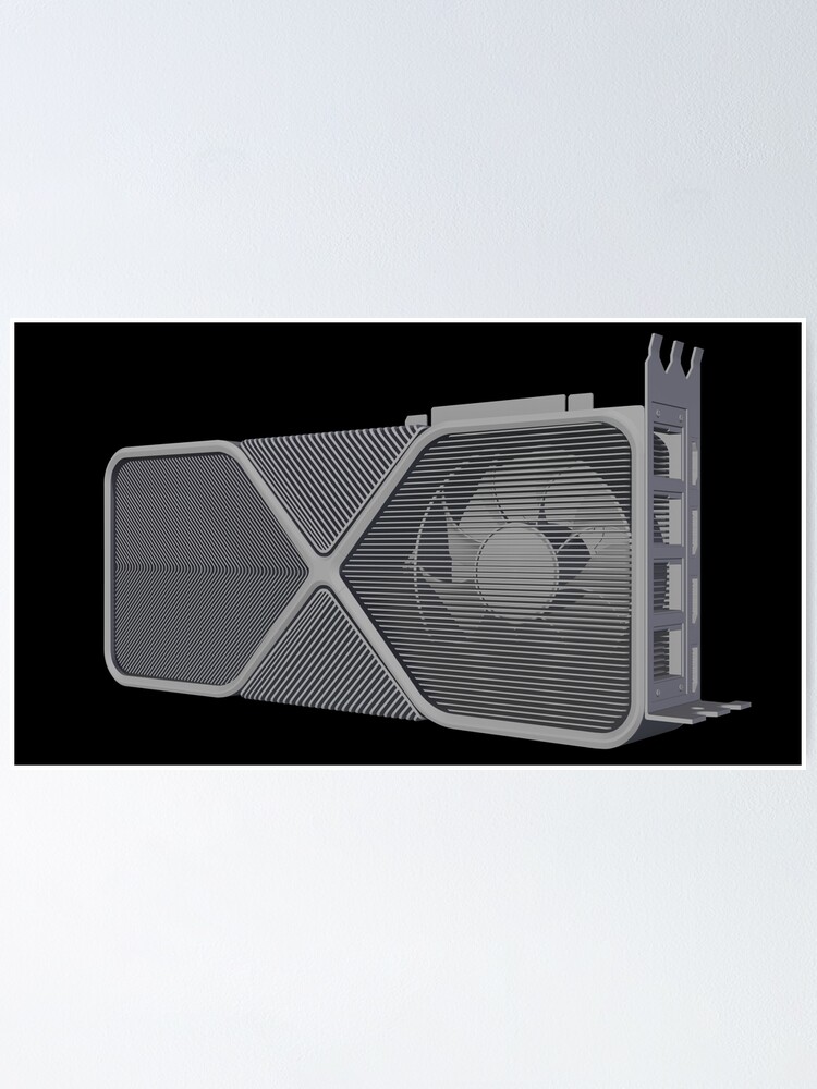 "gpu rtx render " Poster for Sale by kombos | Redbubble