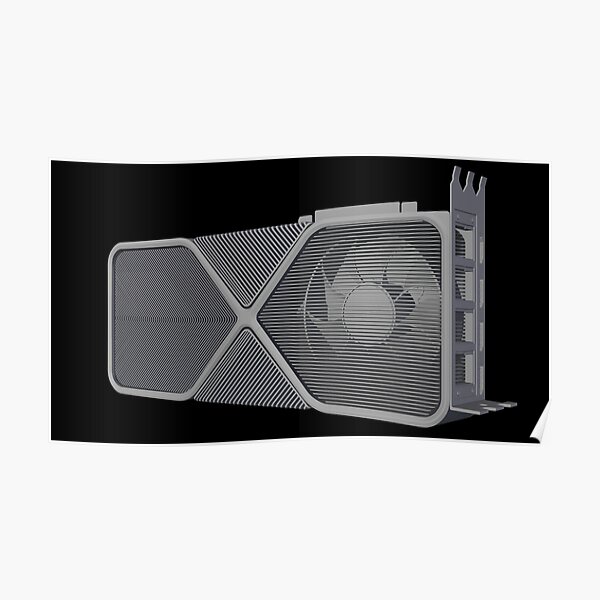 "gpu rtx render " Poster for Sale by kombos | Redbubble