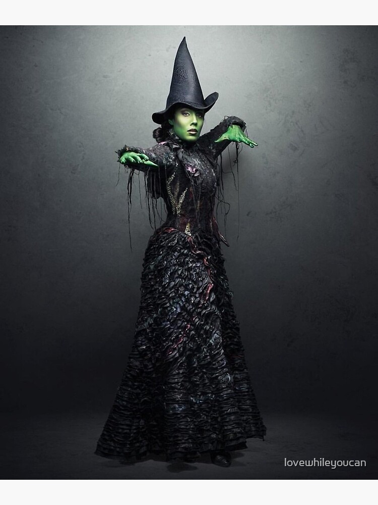 "Myra Ruiz as Elphaba" Art Print for Sale by lovewhileyoucan | Redbubble