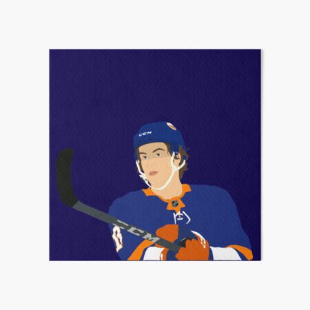 "mat barzal digital drawing design" Art Board Print by aksav | Redbubble