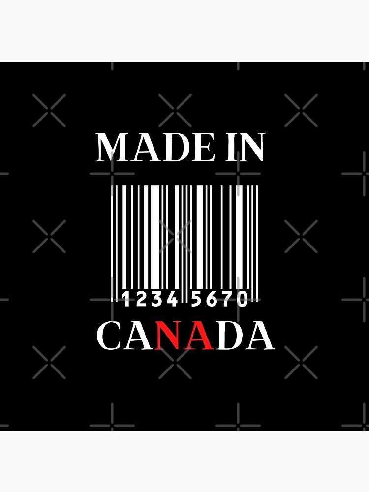 "Canada barcode" Poster for Sale by Motivationftp | Redbubble