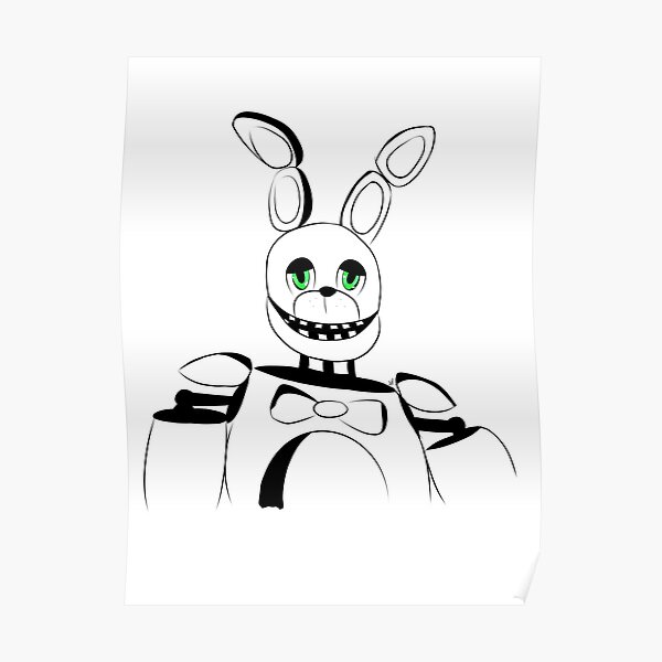 "Spring Bonnie - FNAF" Poster for Sale by legendarycat16 | Redbubble
